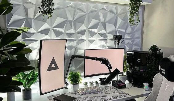 The Ultimate Productivity Hub: The Modern Computer Desk Workstation ...