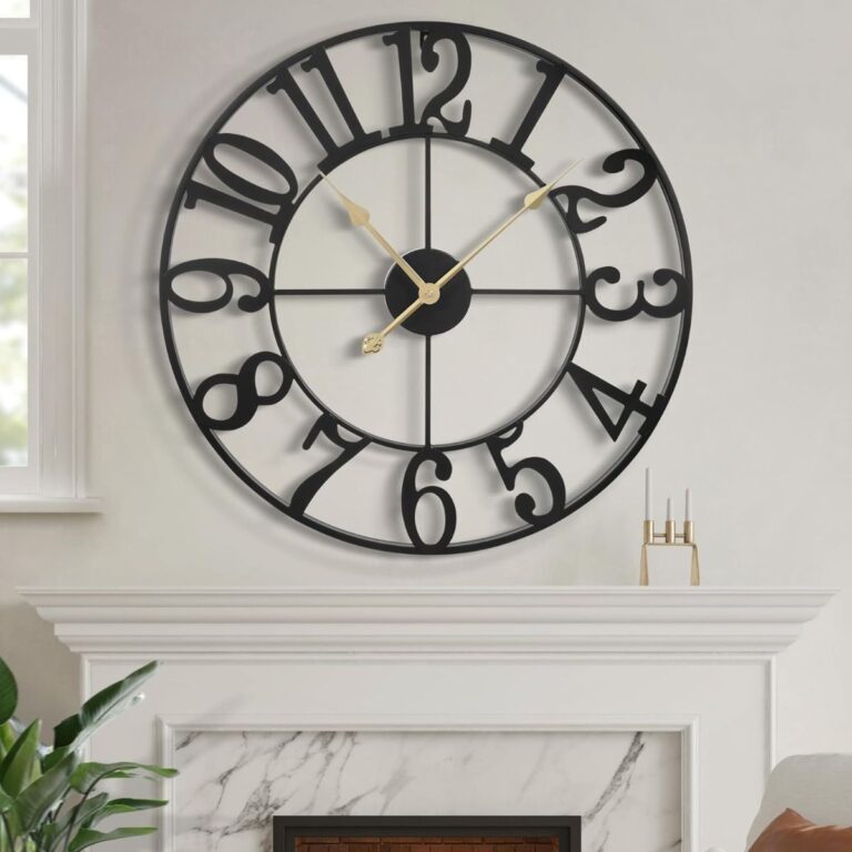 Make a Statement with Extra Large Decorative Wall Clocks in Your Home ...