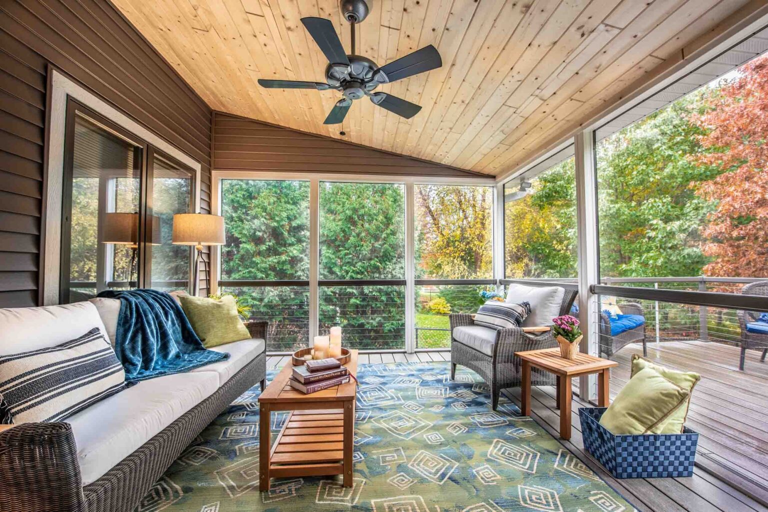 Transform Your Outdoors: Innovative Screened-In Porch Designs - LanZhome