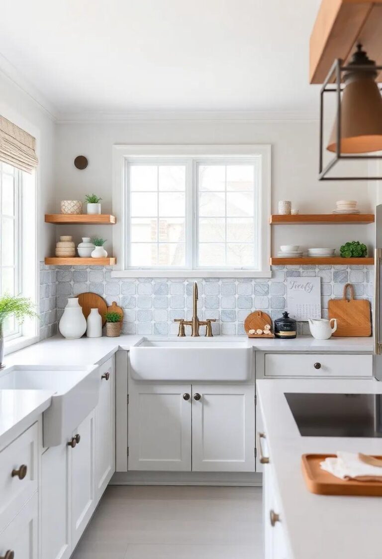 24 Enchanting Cottagecore Kitchens with Charming Farmhouse Sinks | Cozy ...