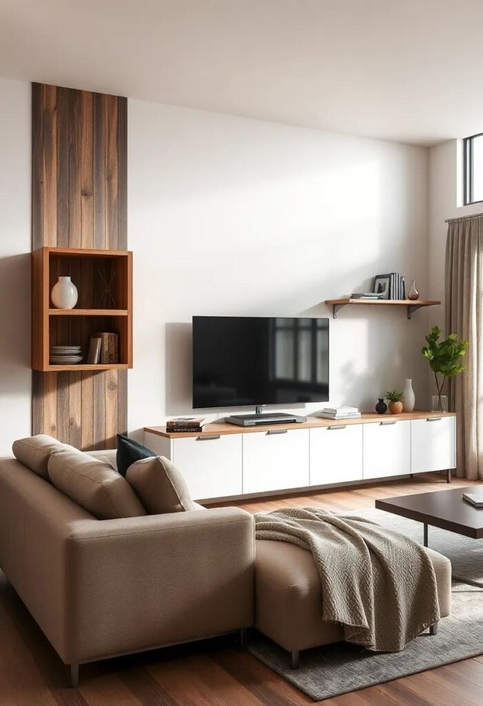 29 Charming Rustic Wall Units to Transform Your Living Room
