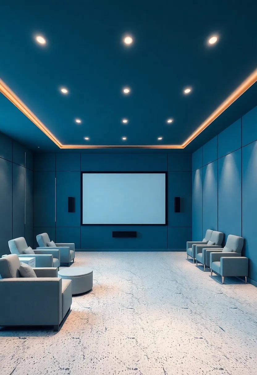 Transform Your Home with a Luxurious Theater: Stunning Terrazzo Flooring Ideas