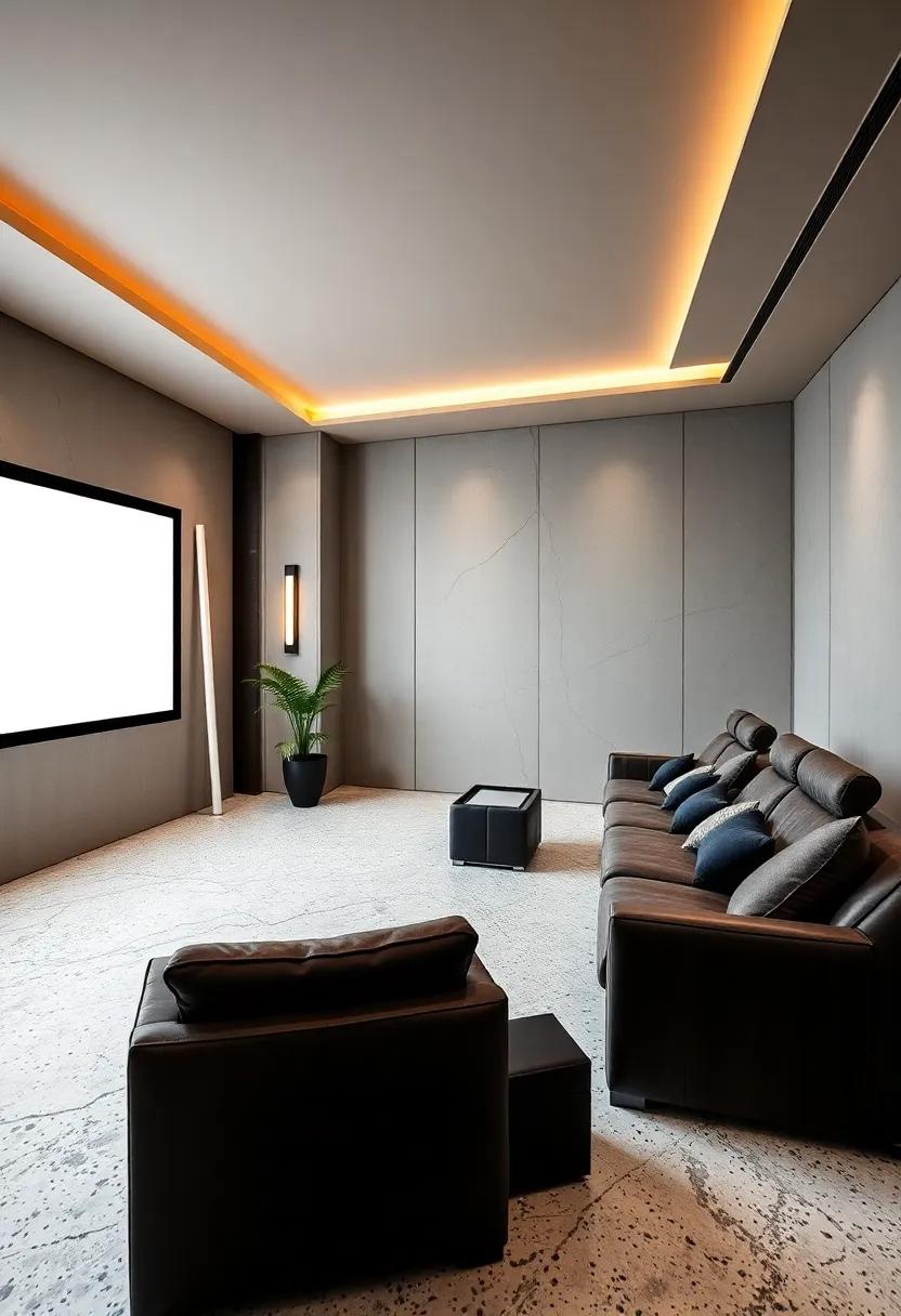 Transform Your Home with a Luxurious Theater: Stunning Terrazzo Flooring Ideas