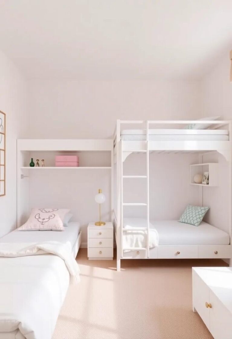 29 Stylish Bunk Bed Ideas to Transform Your Girls' Room | Creative Room ...