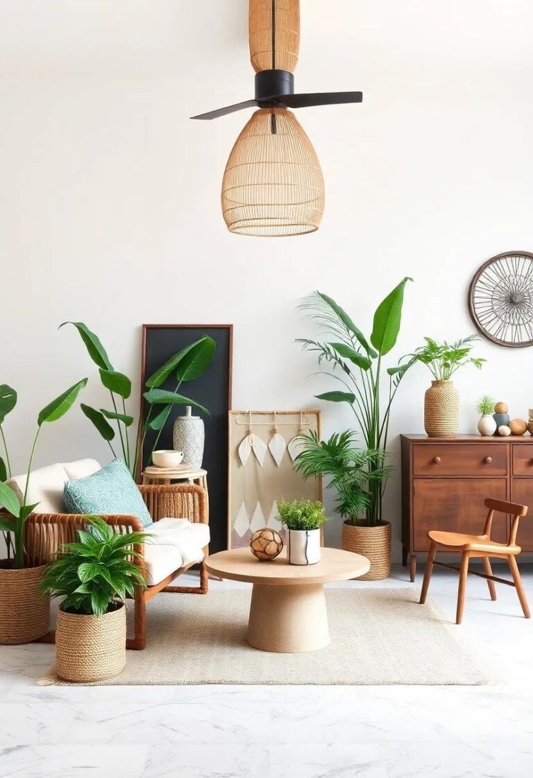 25 Creative Ways to Add Natural Elements to Your Eclectic Space for a ...