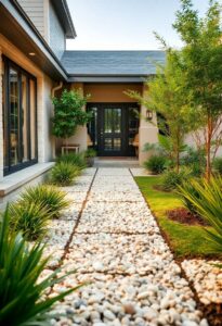 Transform Your Front Yard with Charming and Durable Crushed Seashell ...