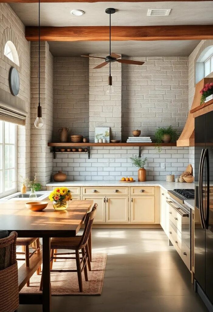 25 Cozy Elements of Traditional Farmhouse-Style Kitchens | Timeless ...